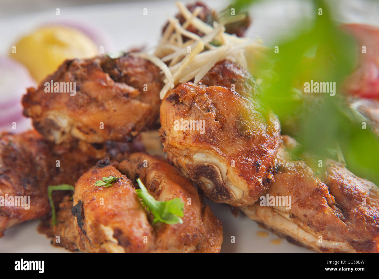 Indian fried chicken hi-res stock photography and images - Alamy