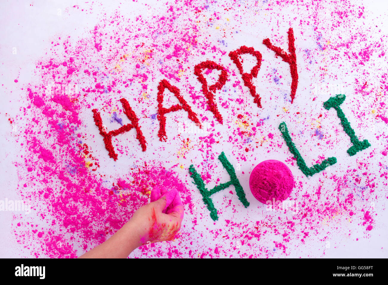 Holi gulal hi-res stock photography and images - Alamy