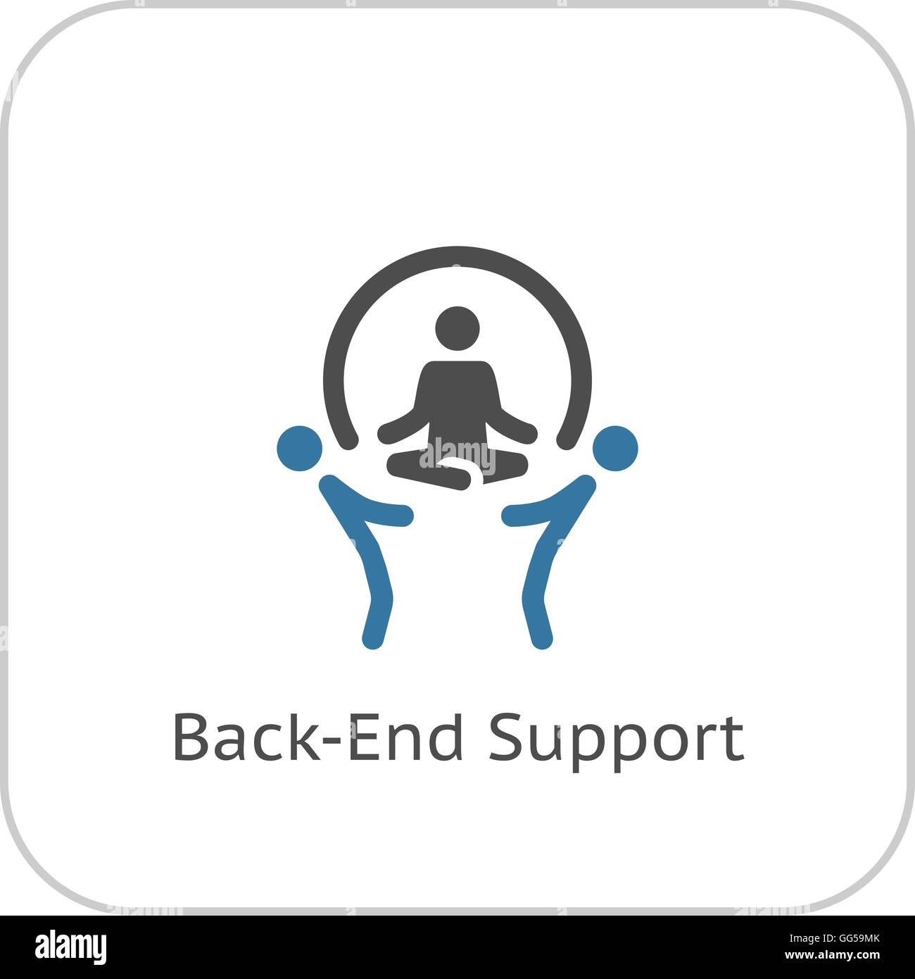 Support Icon. Flat Design Stock Vector Image & Art - Alamy