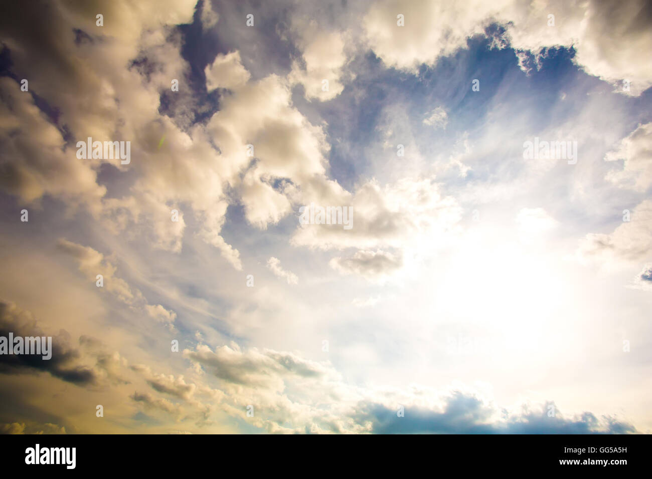 A dramatic Sky background Stock Photo - Alamy