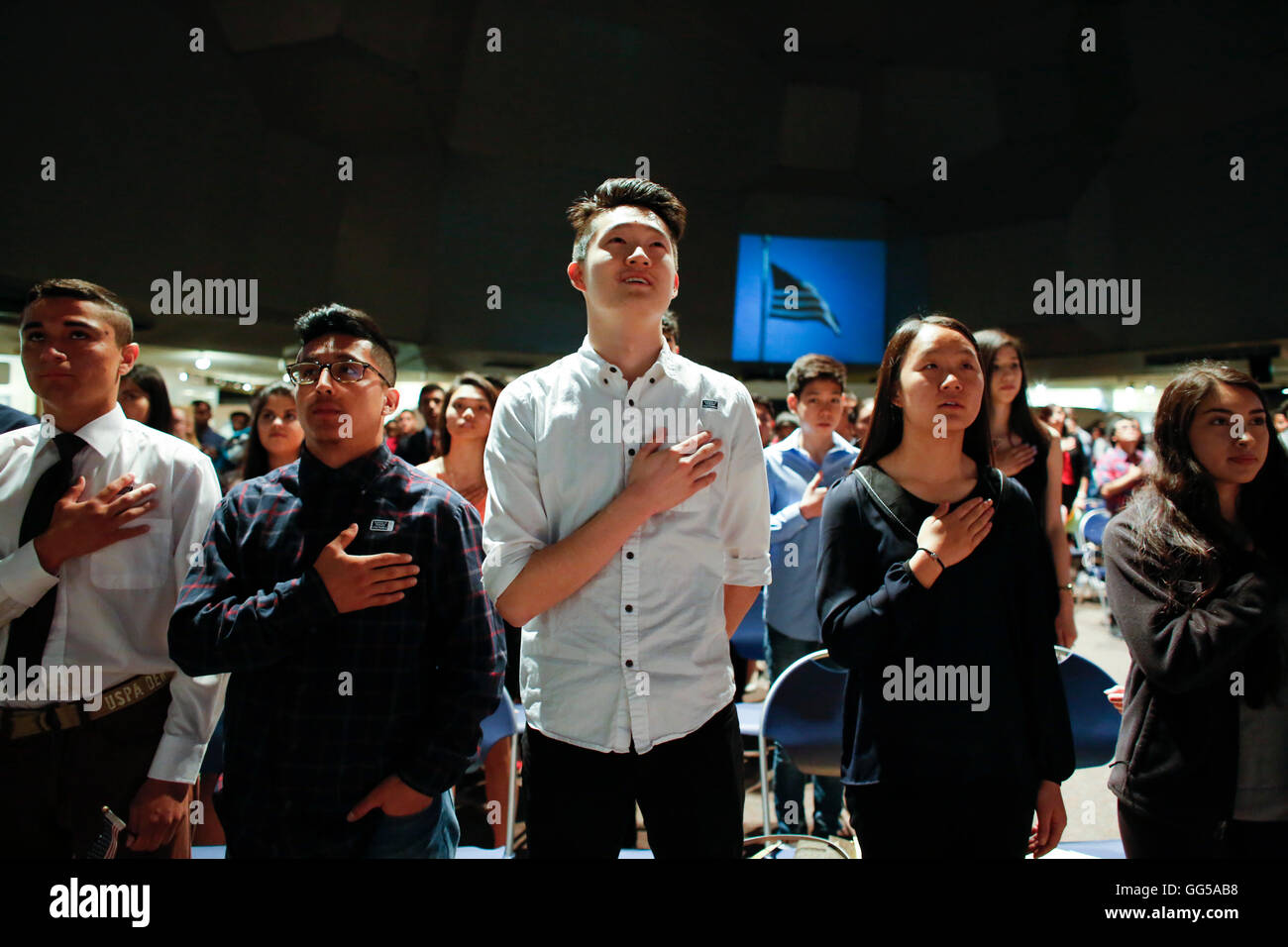 American pledge of allegiance hi-res stock photography and images - Alamy