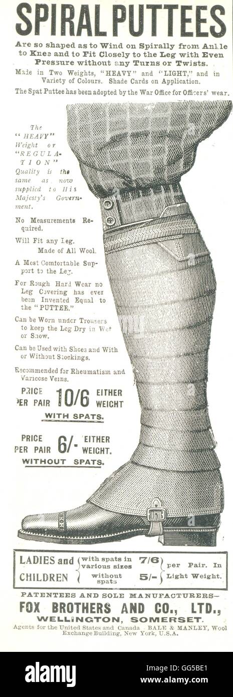 Puttees High Resolution Stock Photography and Images - Alamy