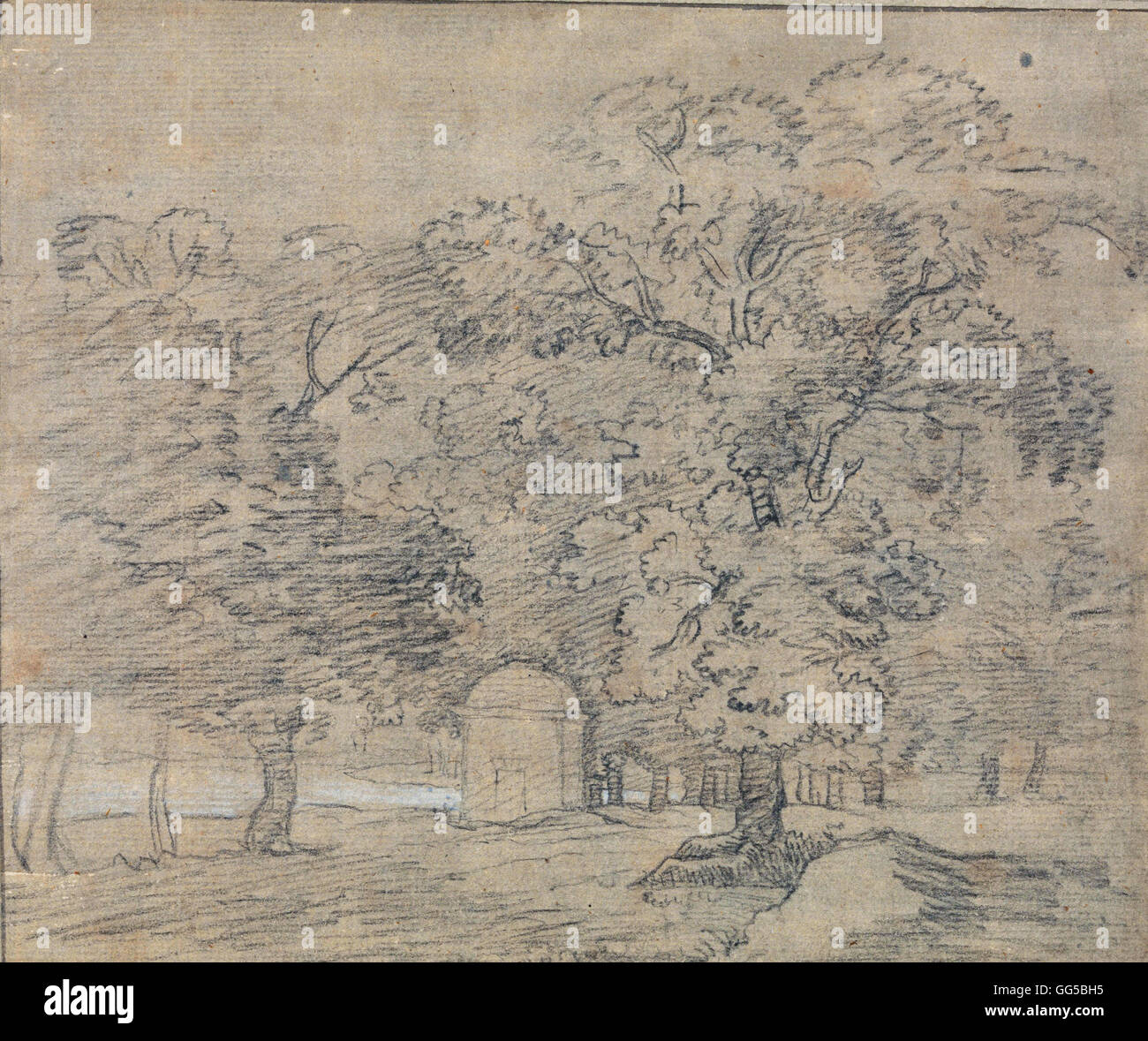 Alexander Cozens - Hyde Park Stock Photo - Alamy