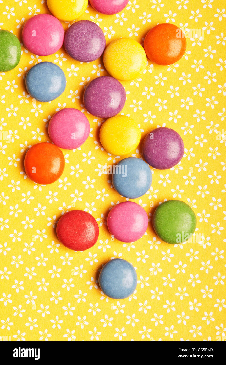 Scattered sweets hi-res stock photography and images - Alamy