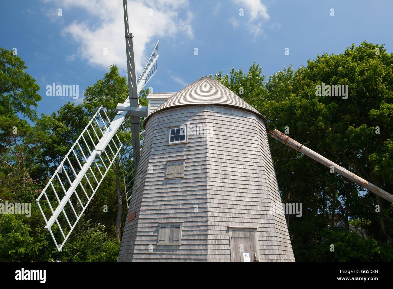 The Judah Baker Windmill. It is an 18th century windmill in South ...