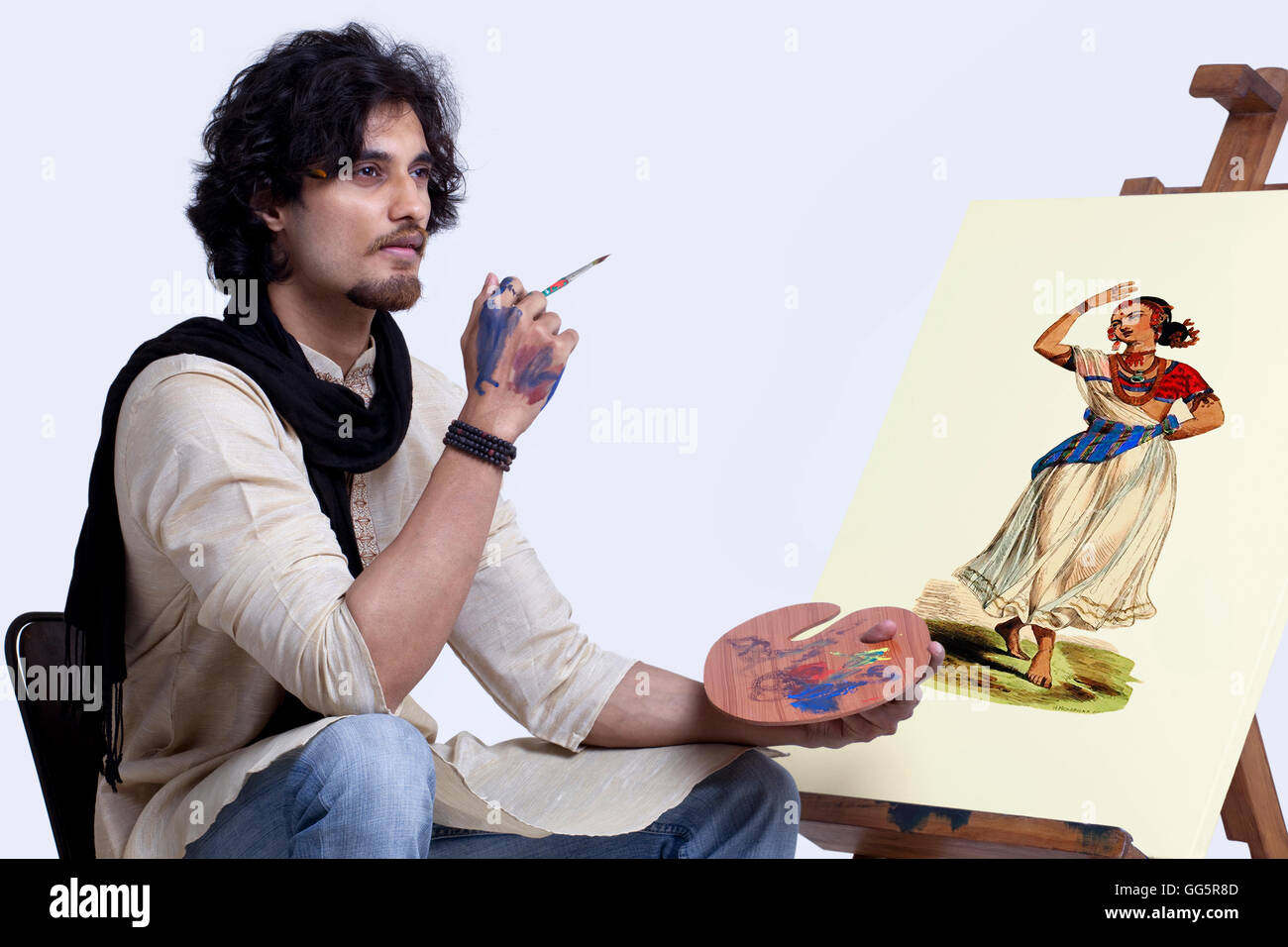 Male and female likeness hi-res stock photography and images - Alamy