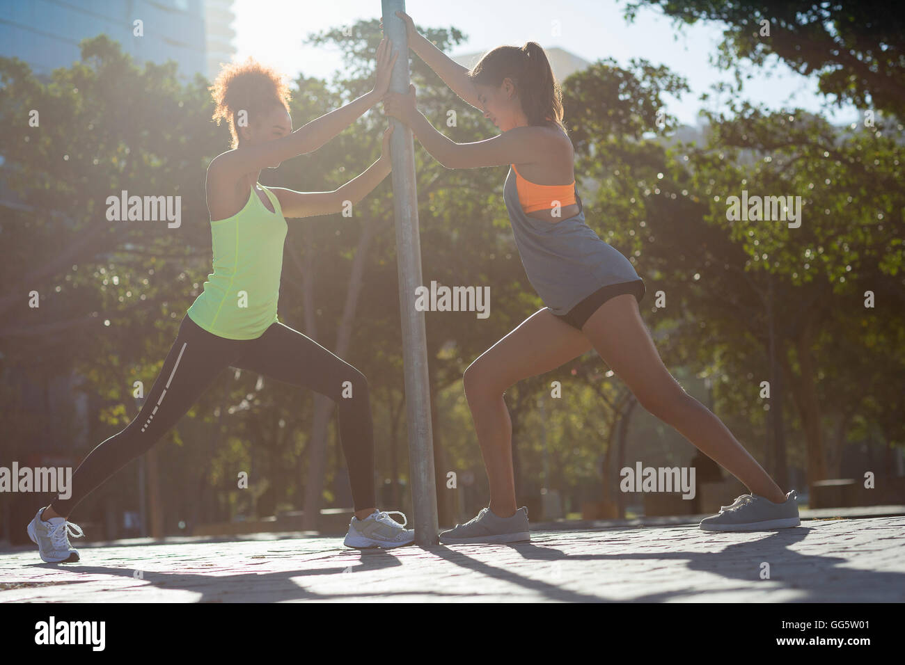 Pole exercise hi-res stock photography and images - Alamy