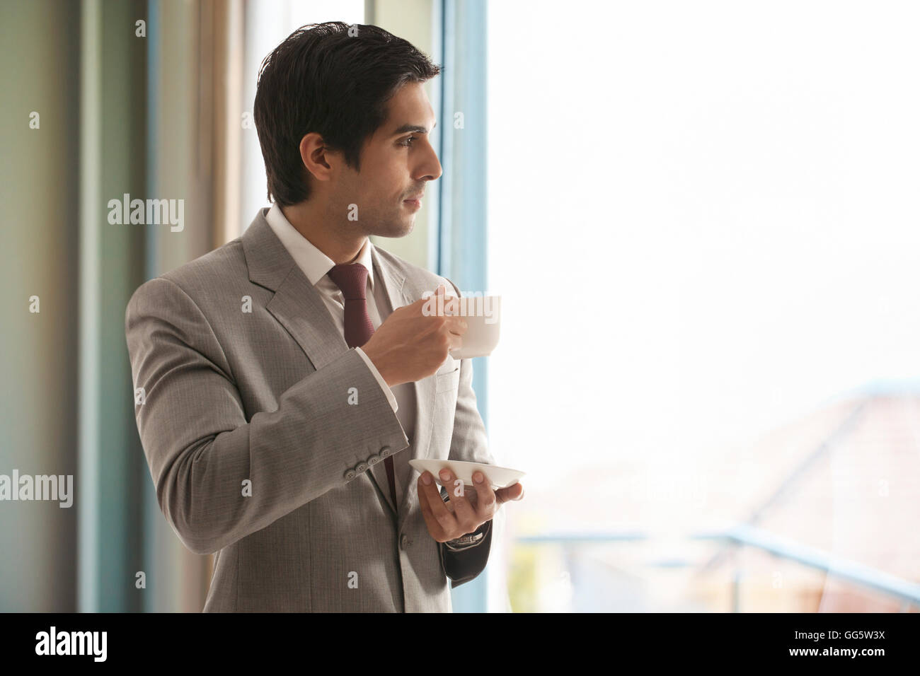 Man thinking smart businessman hi-res stock photography and images - Alamy