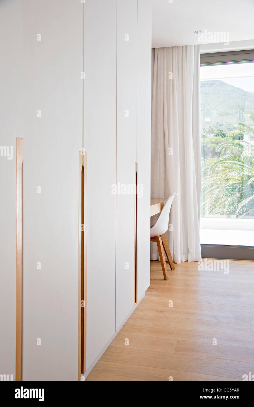 Interior of modern house corridor Stock Photo - Alamy