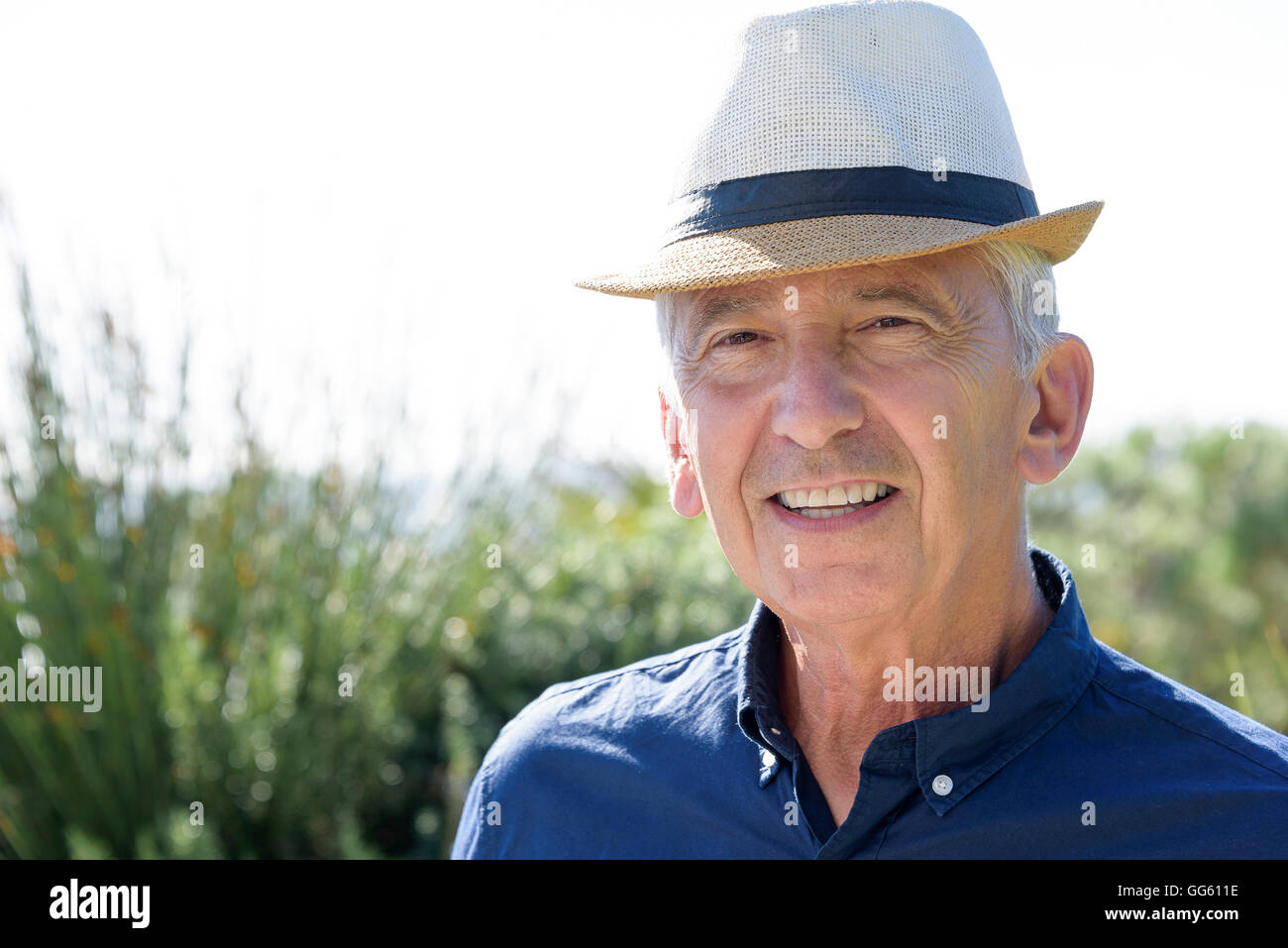 Smiling positive emotions man hi-res stock photography and images - Alamy