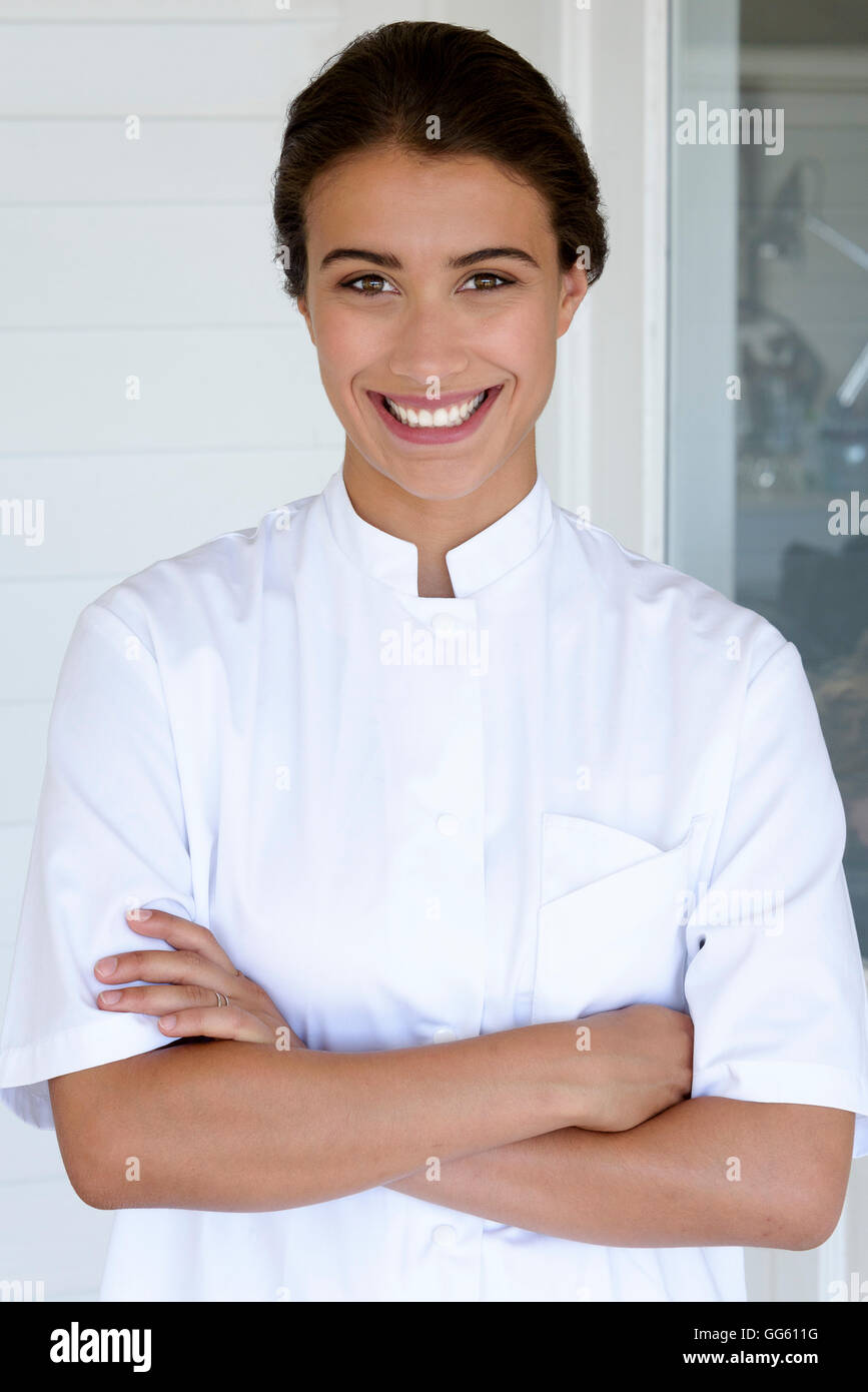 One person only female doctor hi-res stock photography and images - Alamy