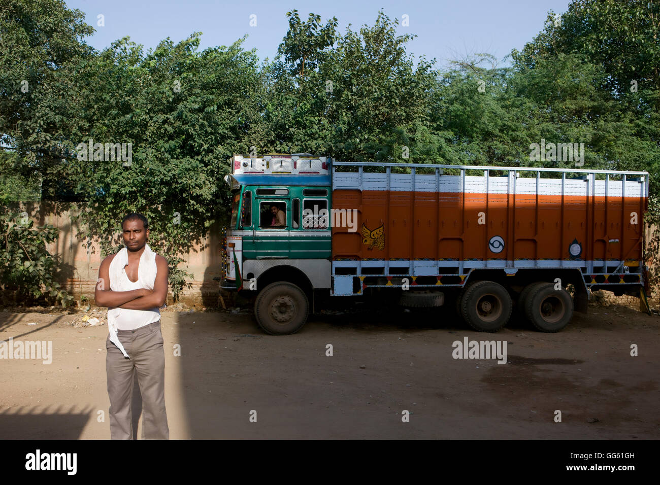Indian Truck Driver High Resolution Stock Photography and Images - Alamy