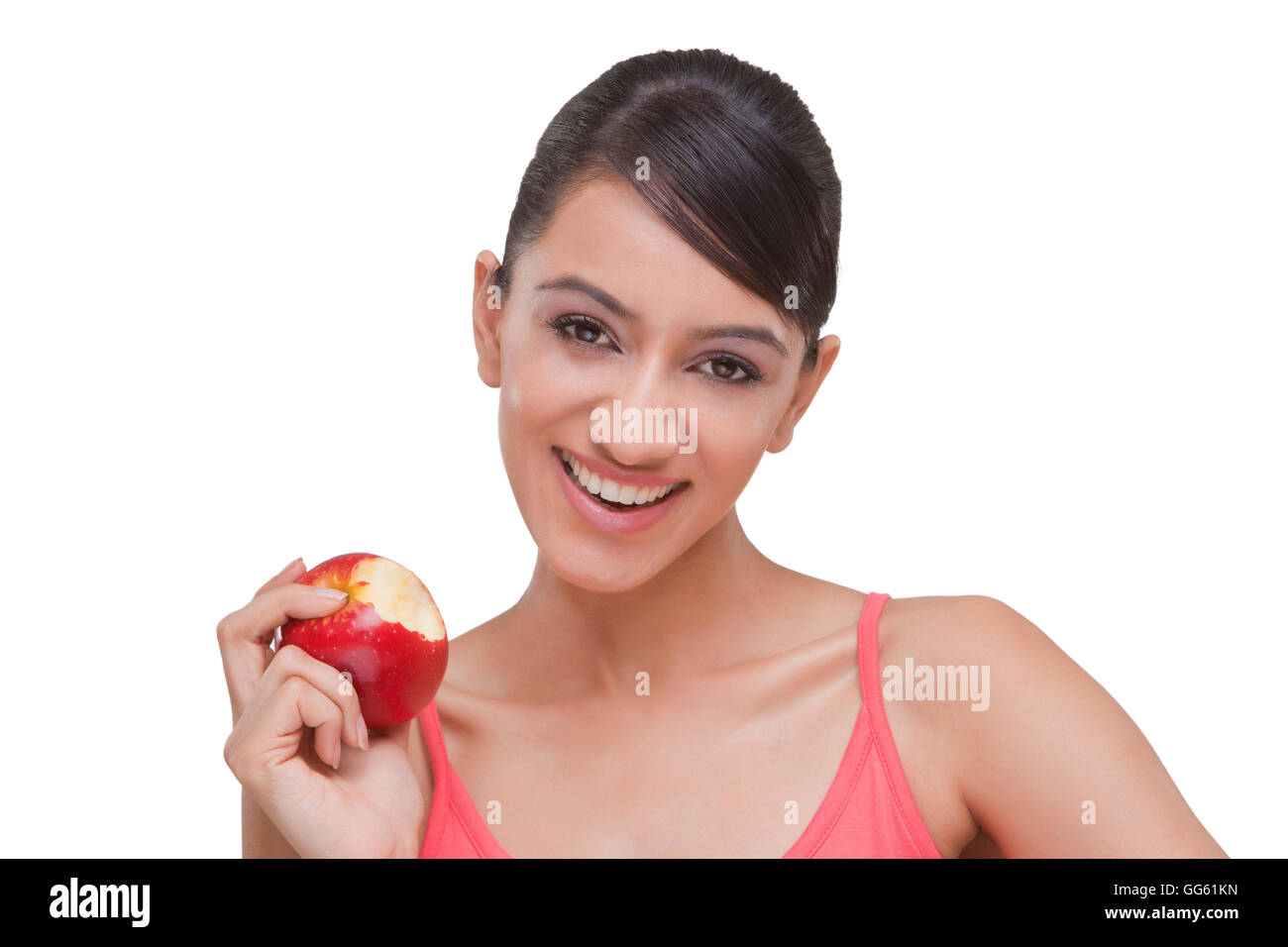 Bitten apple hi-res stock photography and images - Alamy
