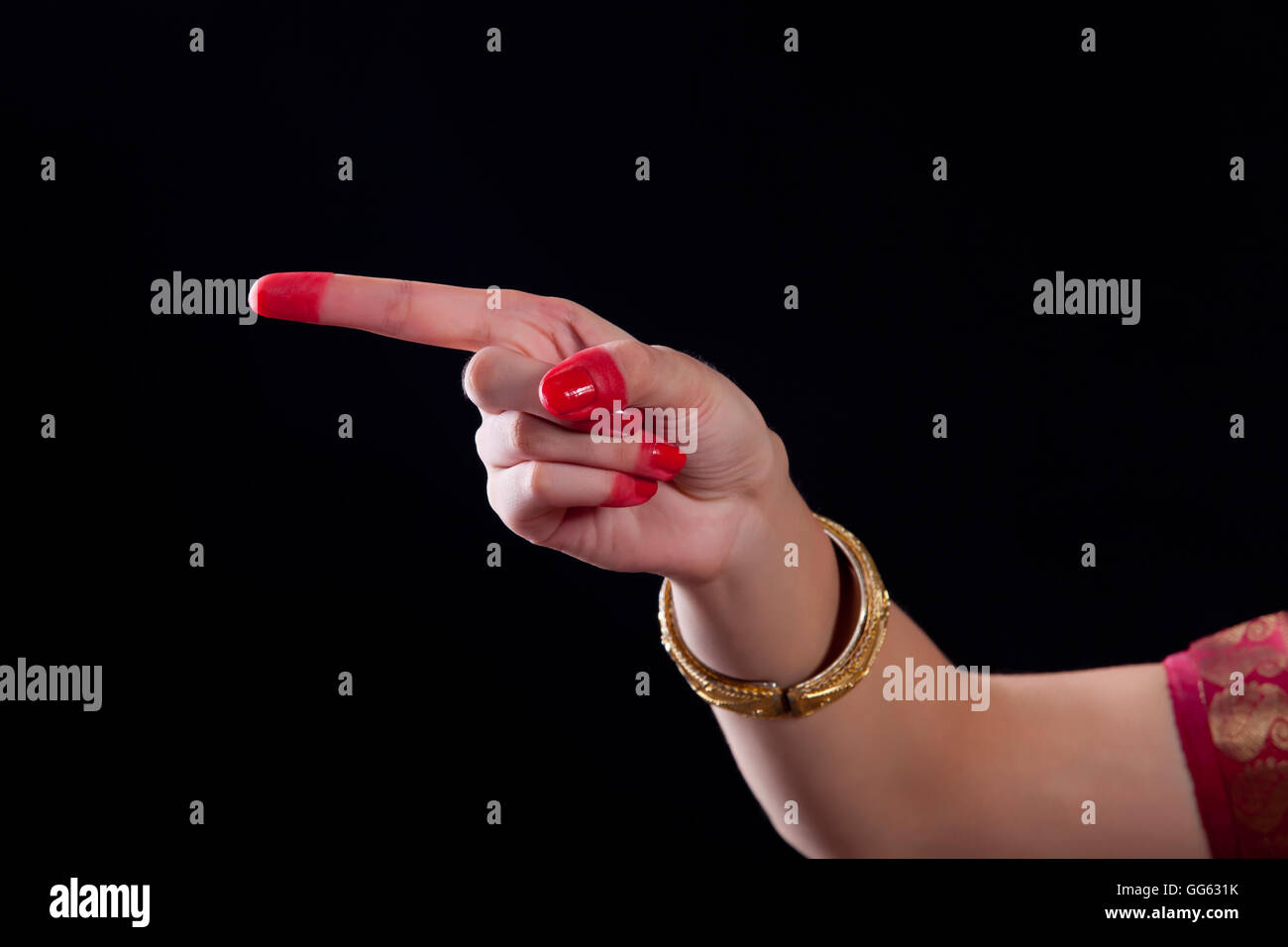 Indian womans hand hi-res stock photography and images - Alamy