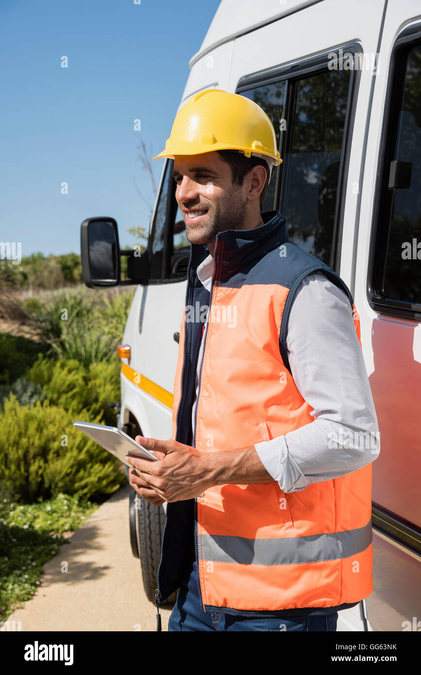 Engineer van hi-res stock photography and images - Alamy