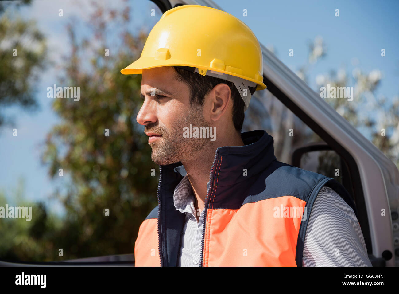 Engineer van hi-res stock photography and images - Alamy