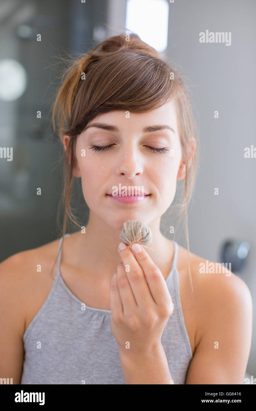 Smelling tea hi-res stock photography and images - Alamy