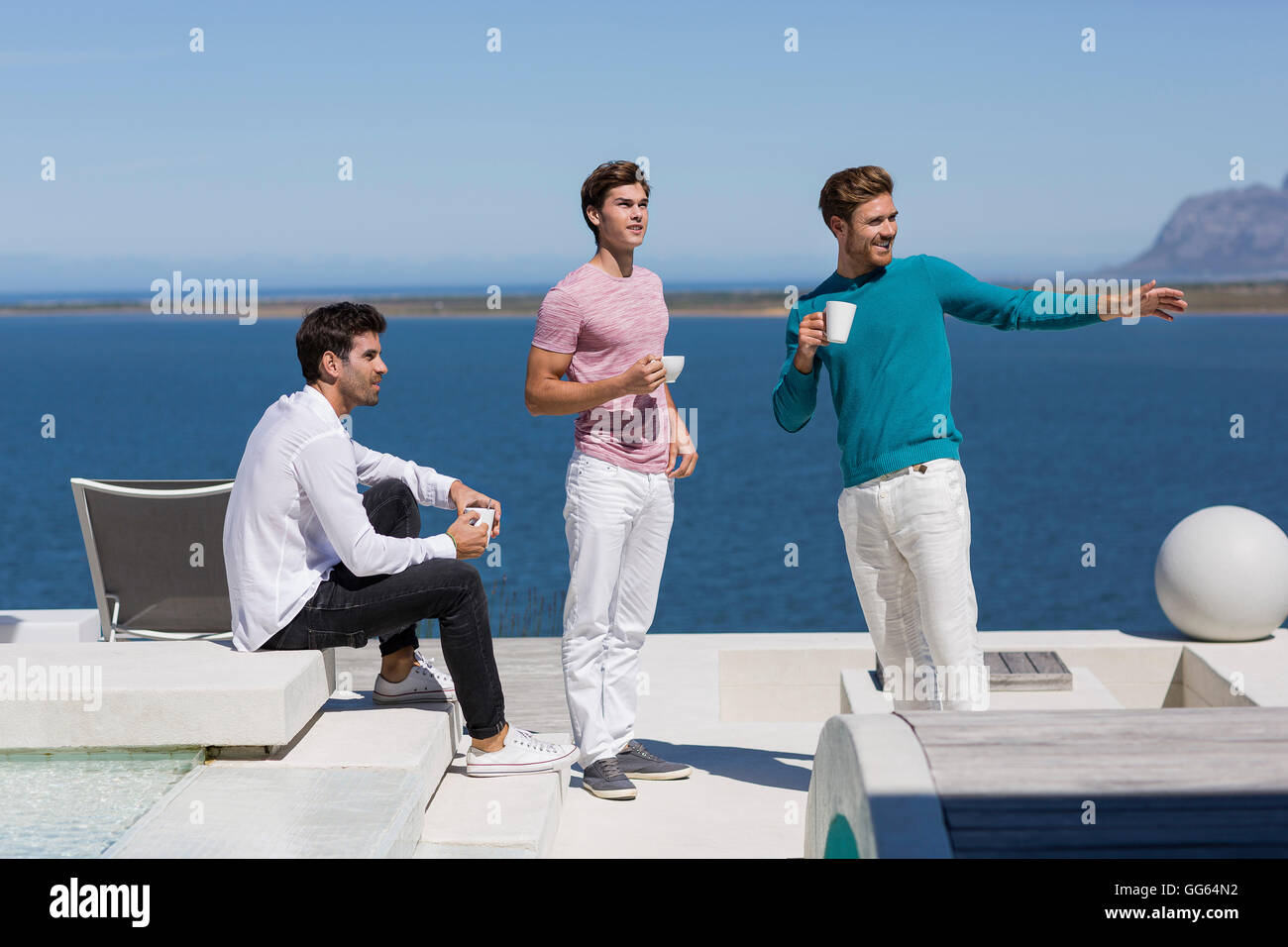 Men resort hi-res stock photography and images - Alamy