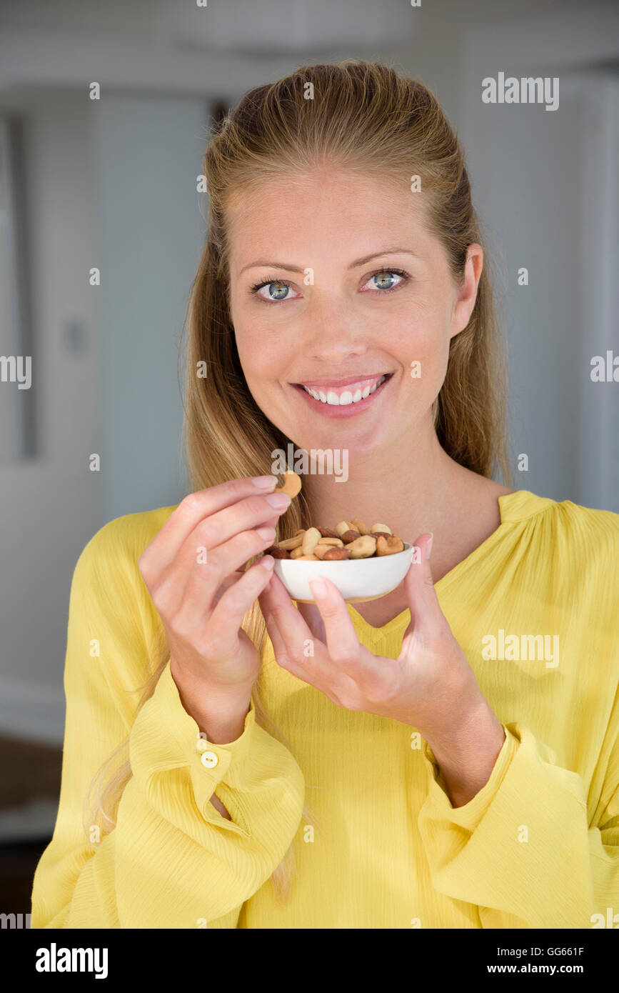 Woman nuts hi-res stock photography and images - Alamy