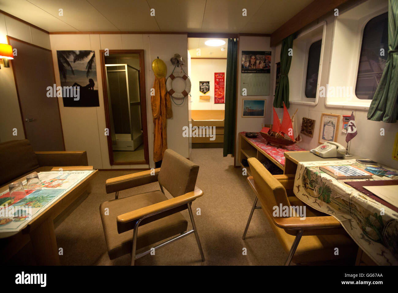 Norwegian Maritime Museum, situated alongside the Fram Museum, Bygdøy ...