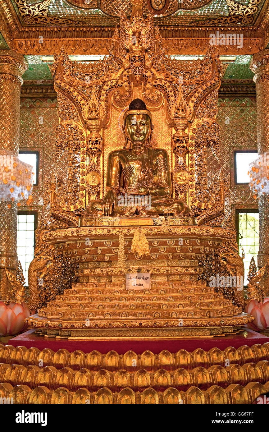 Botataung Pagoda, Yangon Stock Photo - Alamy
