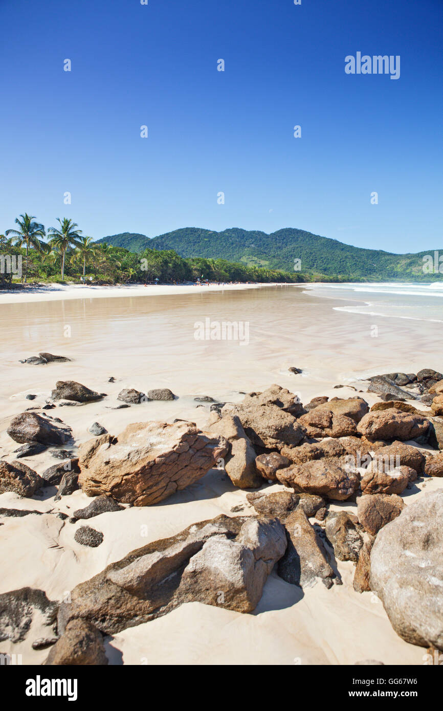 Lopes Mendes beach on Ilha Grande Stock Photo - Alamy