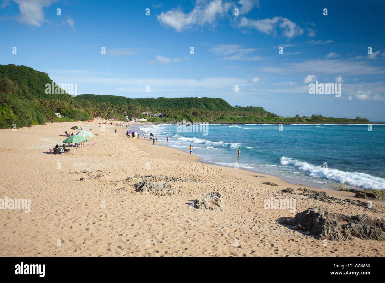 Baisha beach in Kenting, Taiwan Stock Photo - Alamy