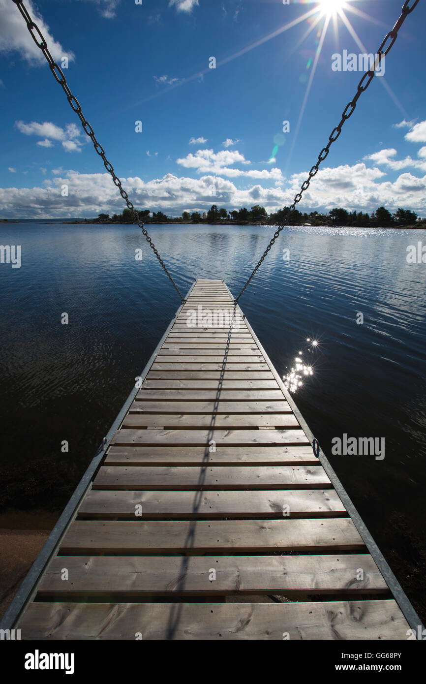 Hvaler, archipelago of islands, Østfold, Norway, where summer houses ...
