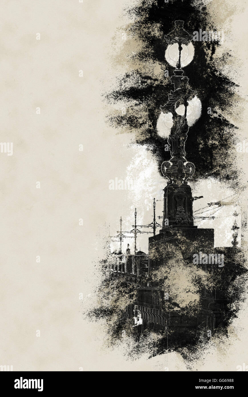 Trinity Bridge in Russia Stock Photo - Alamy