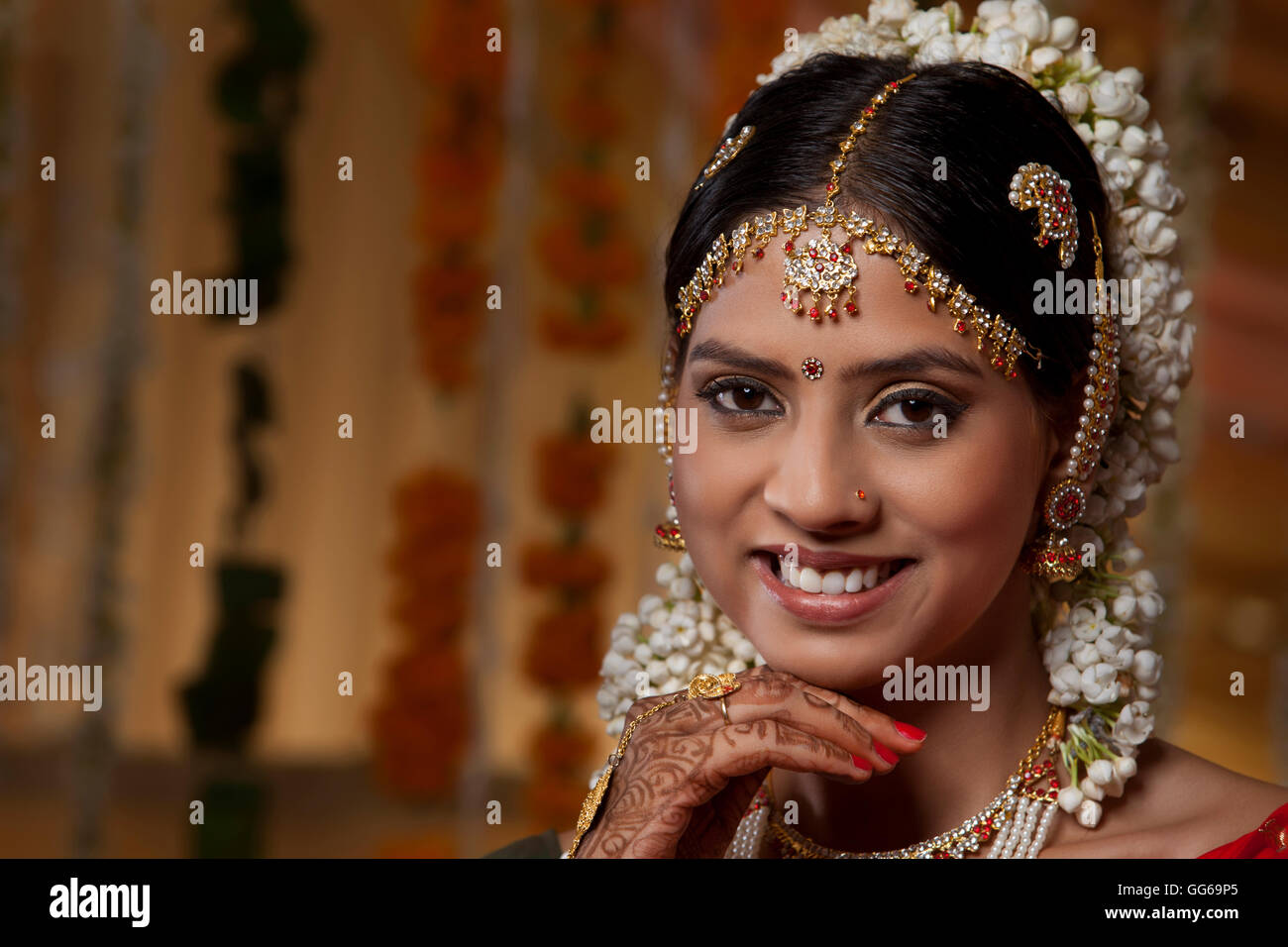 Traditional indian portrait hi-res stock photography and images - Alamy