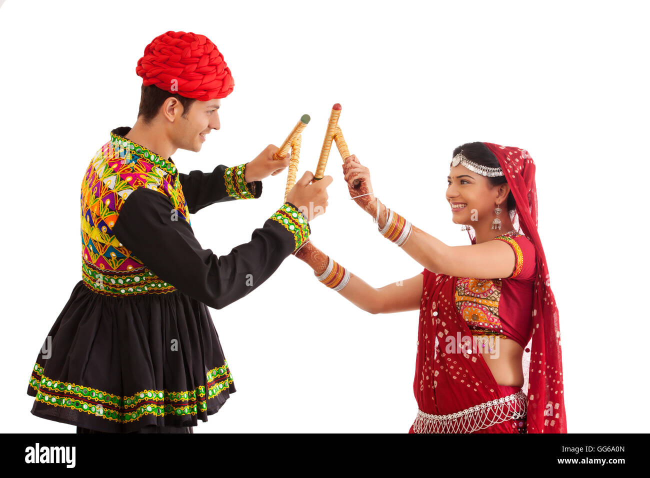 Young man dancing woman Cut Out Stock Images & Pictures - Alamy