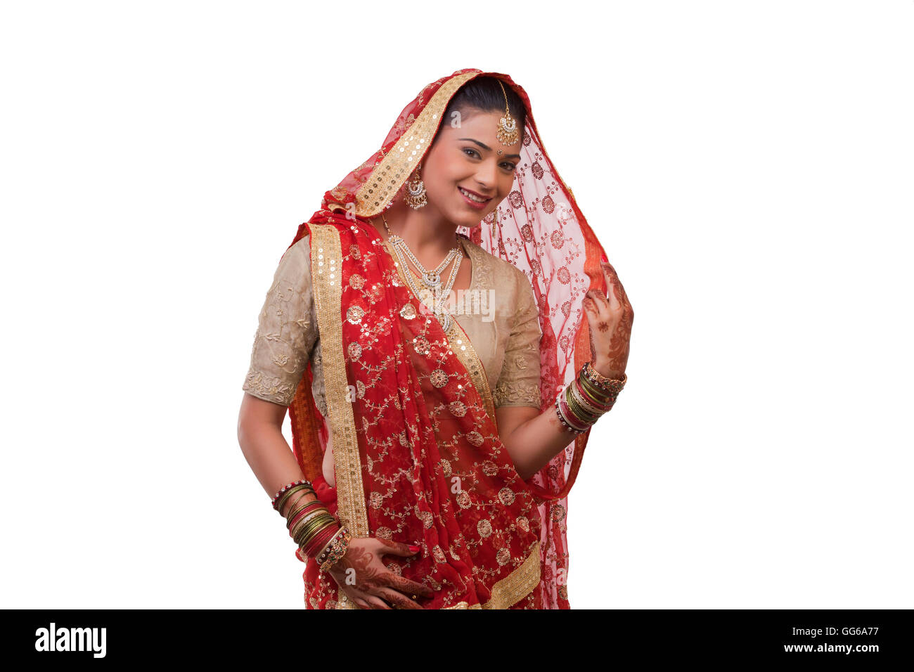 Portrait gujarati bride hi-res stock photography and images - Alamy