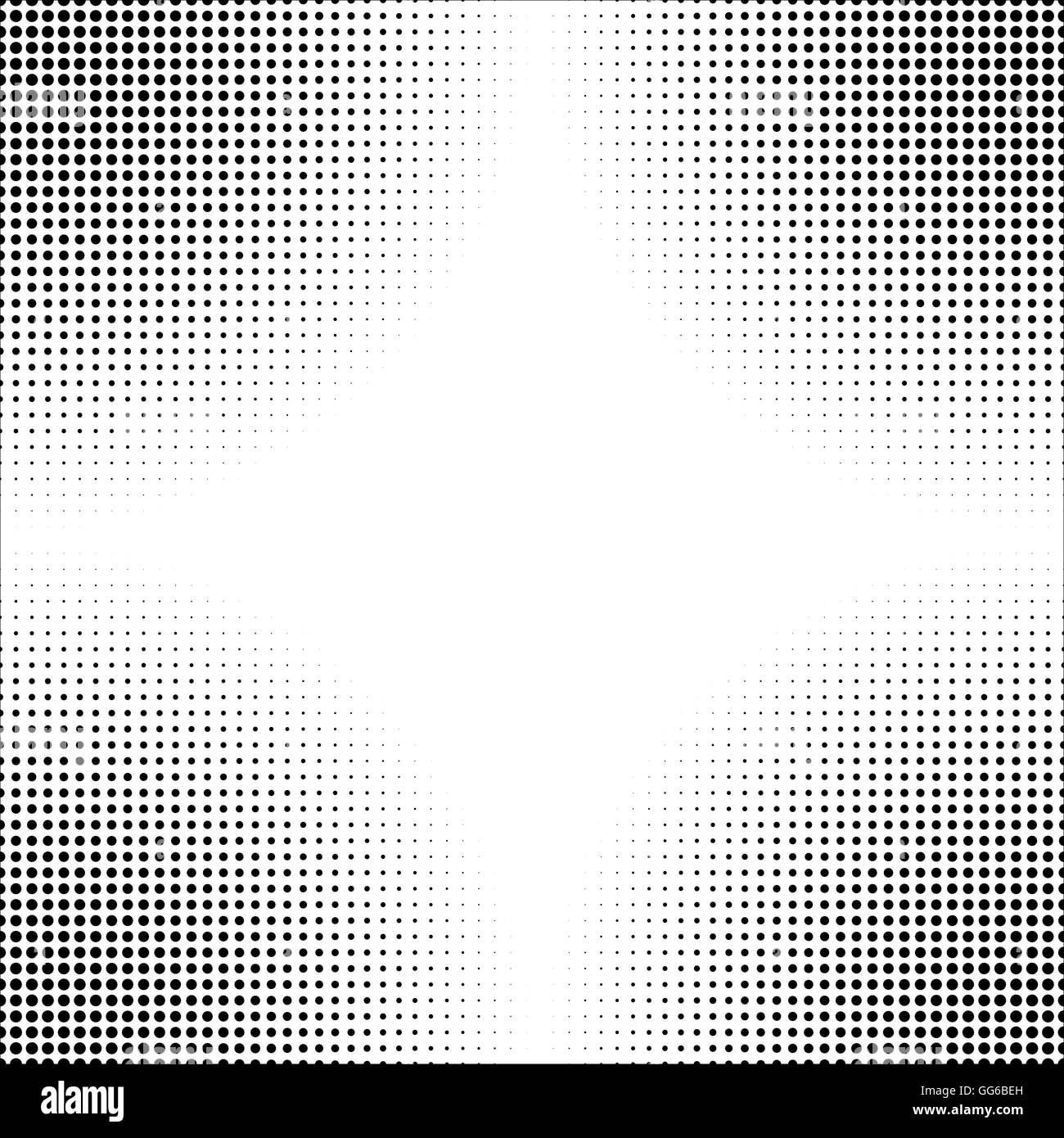 Halftone effect black polka Black and White Stock Photos & Images - Alamy