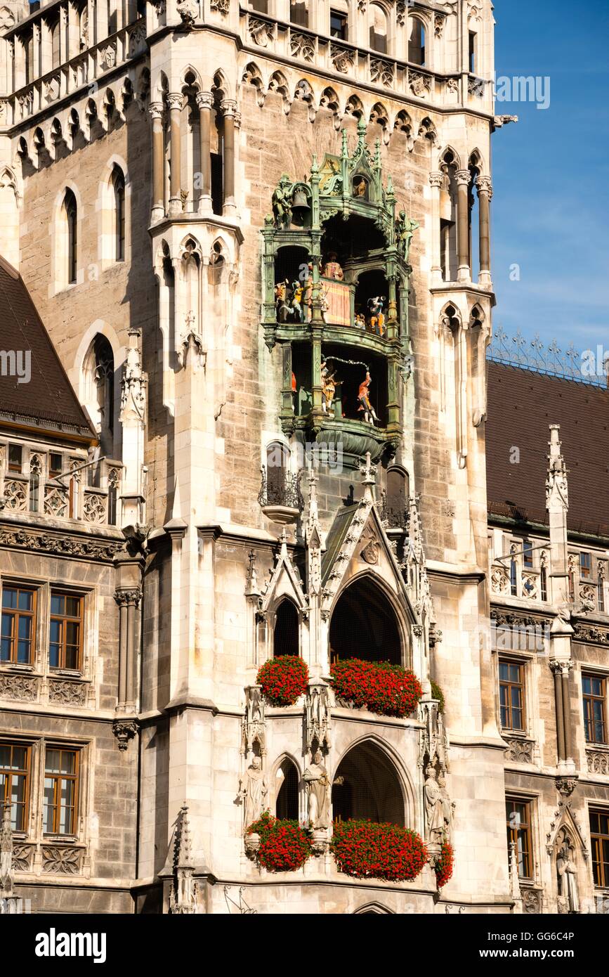 New town hall, Munich Stock Photo - Alamy
