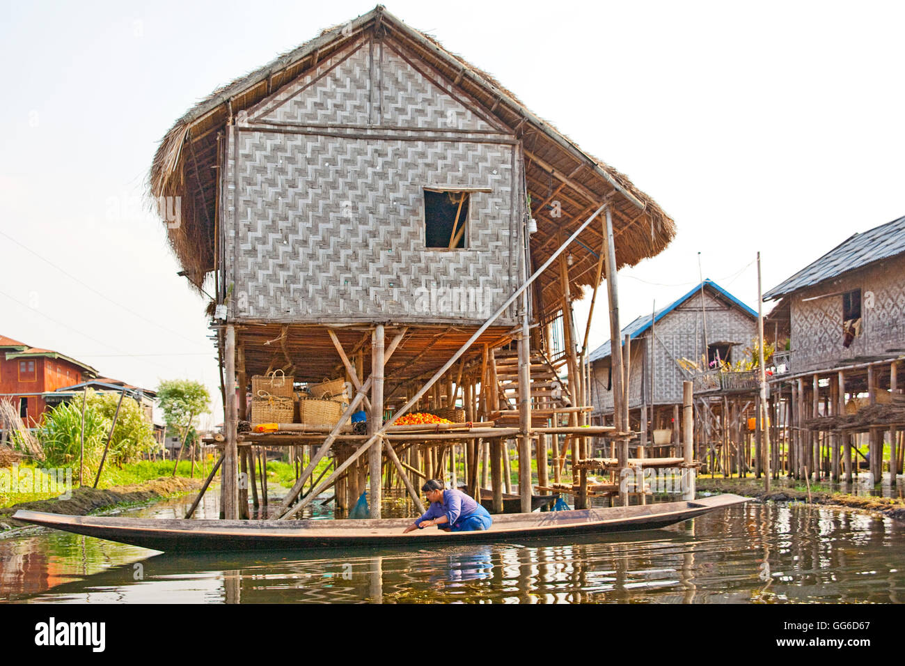 Lake Inle, Myanmar Stock Photo - Alamy