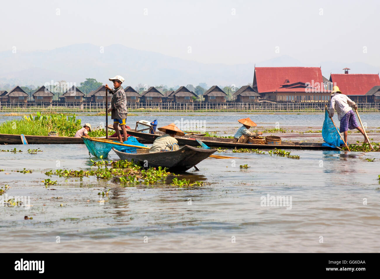Lake Inle, Myanmar Stock Photo - Alamy