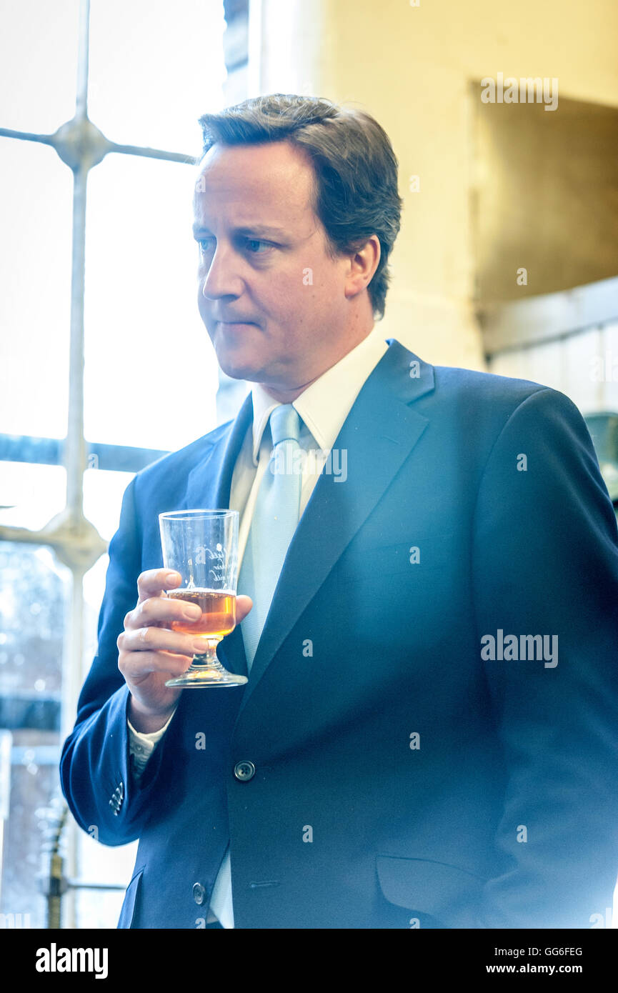 The leader of the opposition, the Conservative Party leader David ...