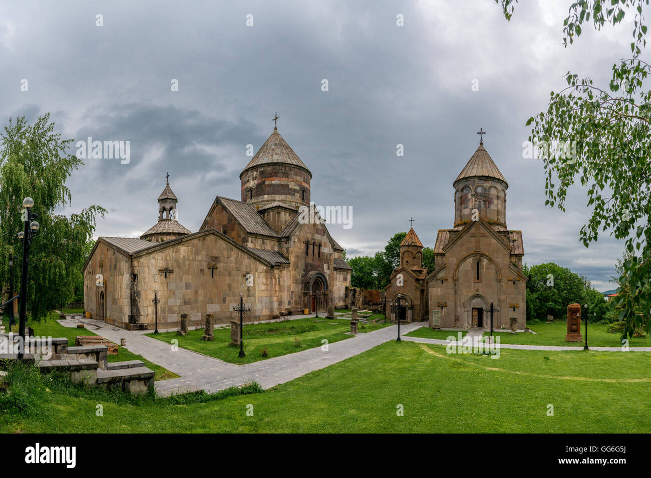 Kecharis monastery in Armenia Stock Photo - Alamy