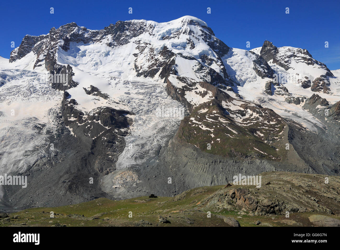 Swiss alps fresh snow hi-res stock photography and images - Alamy
