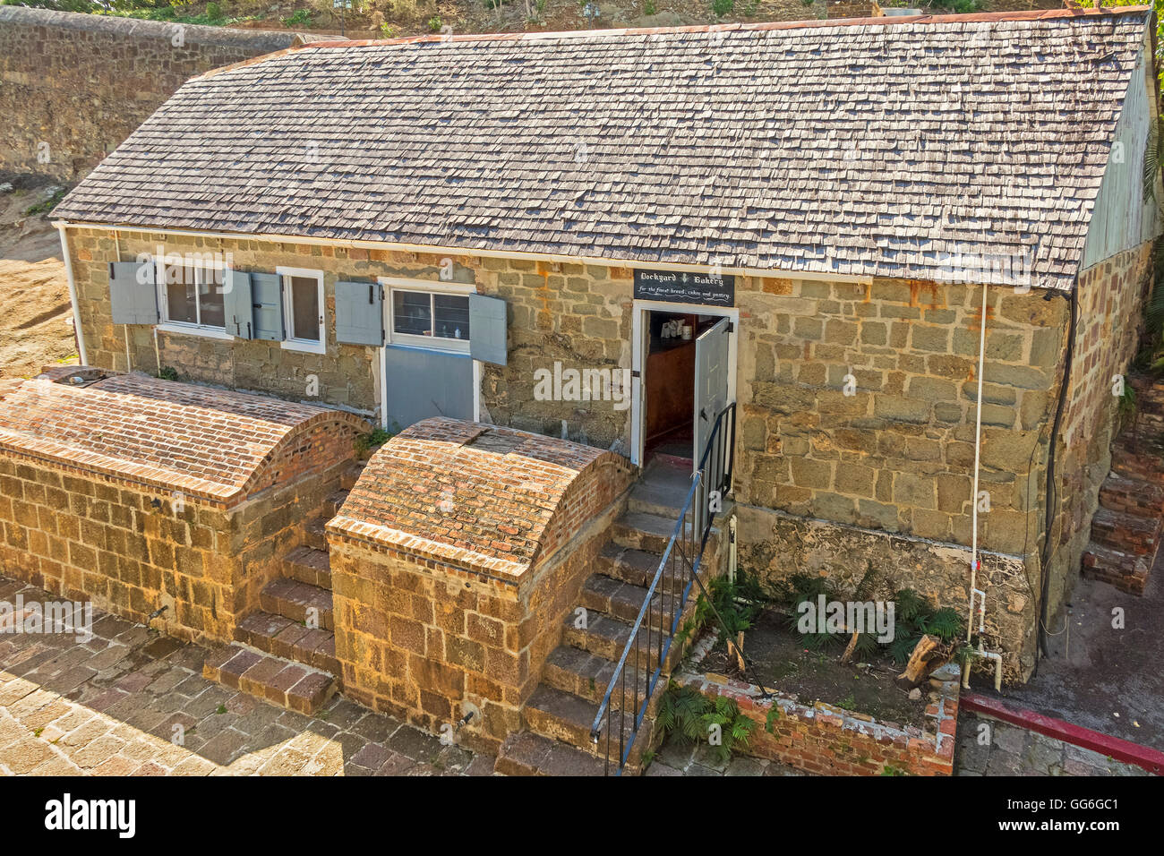 English harbour antigua bakery hi-res stock photography and images - Alamy