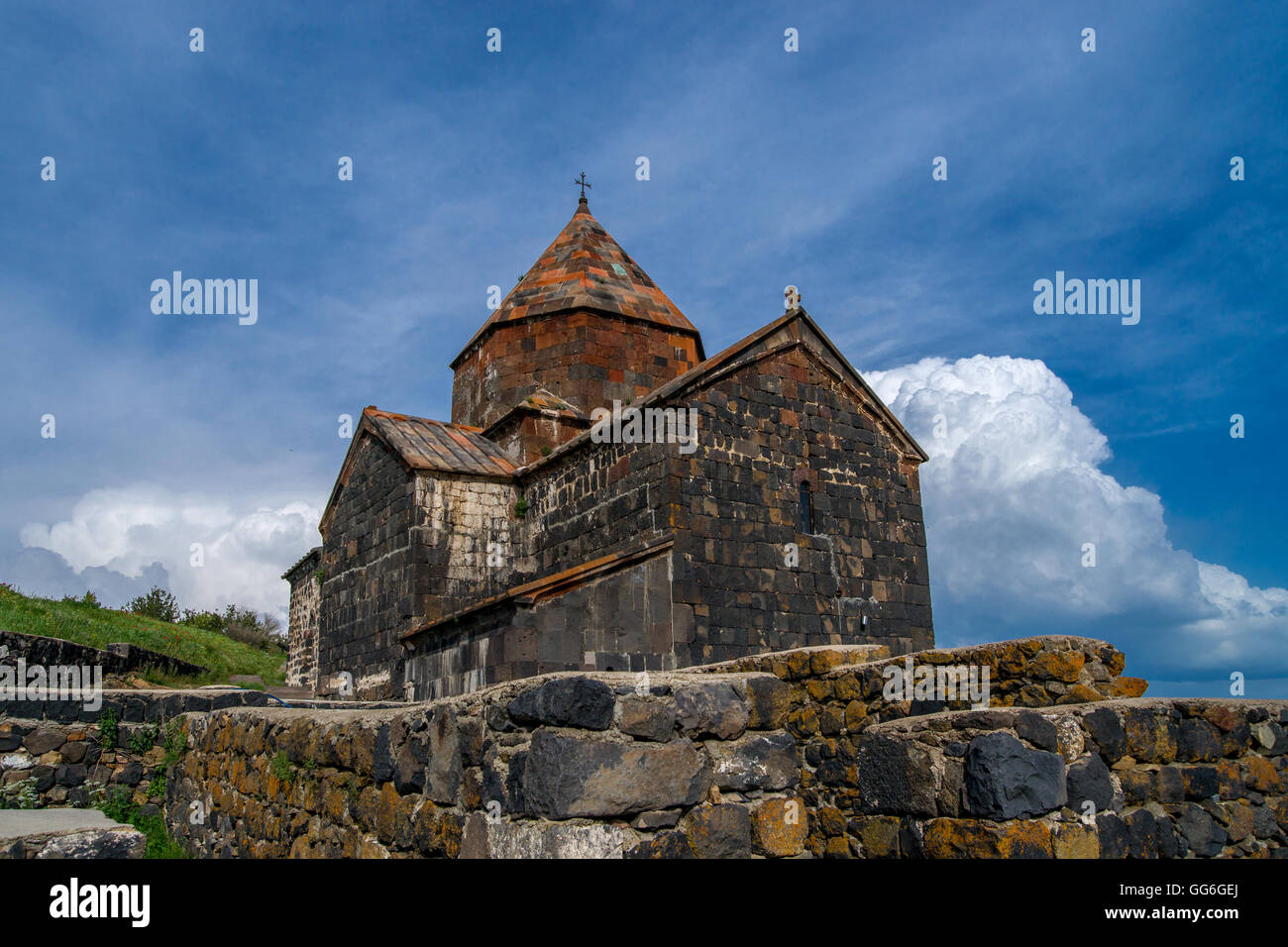 Monastery Sevanavank in Armenia Stock Photo - Alamy