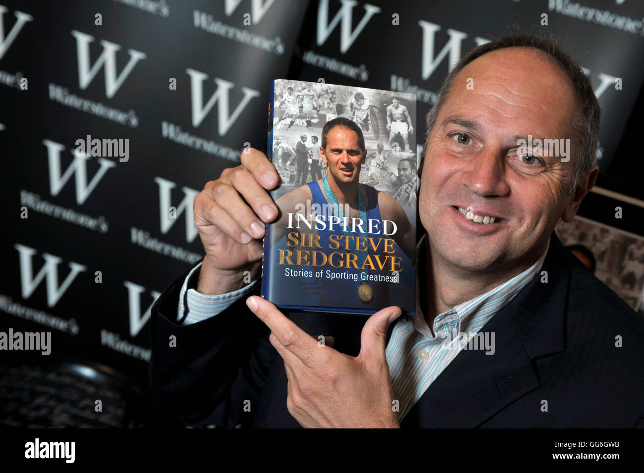 Sir Steve Redgrave promoting his new book 'Inspired' pictured at ...