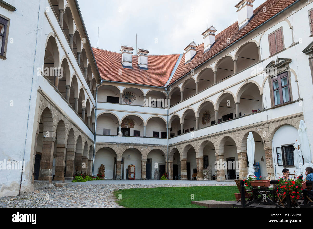 Ptuj Castle, Ptuj, Styria region, Slovenia, Europe Stock Photo - Alamy
