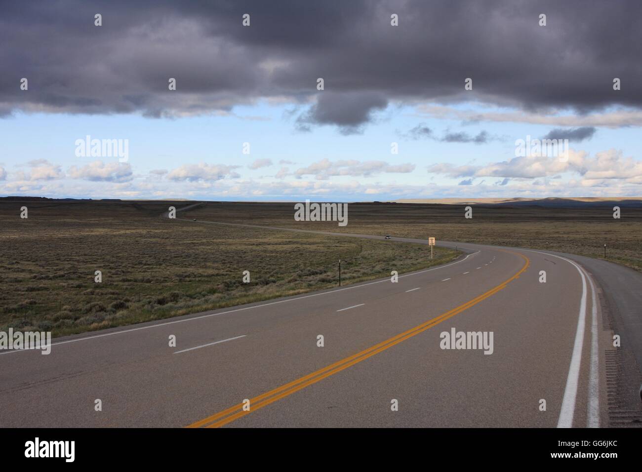 The Open Road To Who Knows Where Stock Photo - Alamy