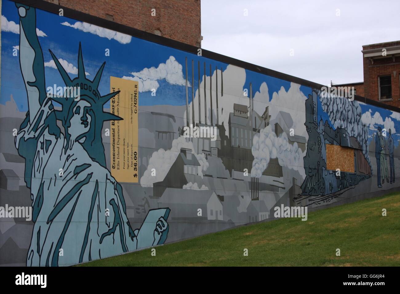 Mural patriotic hi-res stock photography and images - Alamy