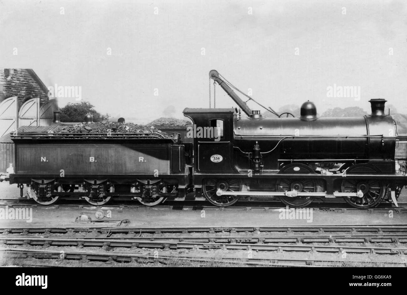 NBR 0-6-0 No. 330 of LNER Class J35 Stock Photo - Alamy