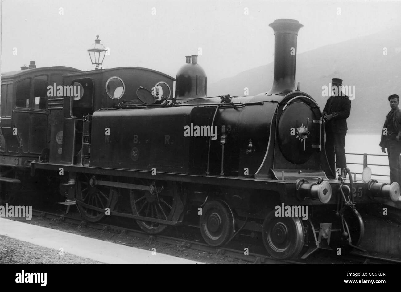 NBR 4-4-0T (LNER D51 class) 22 at Fort William Stock Photo - Alamy