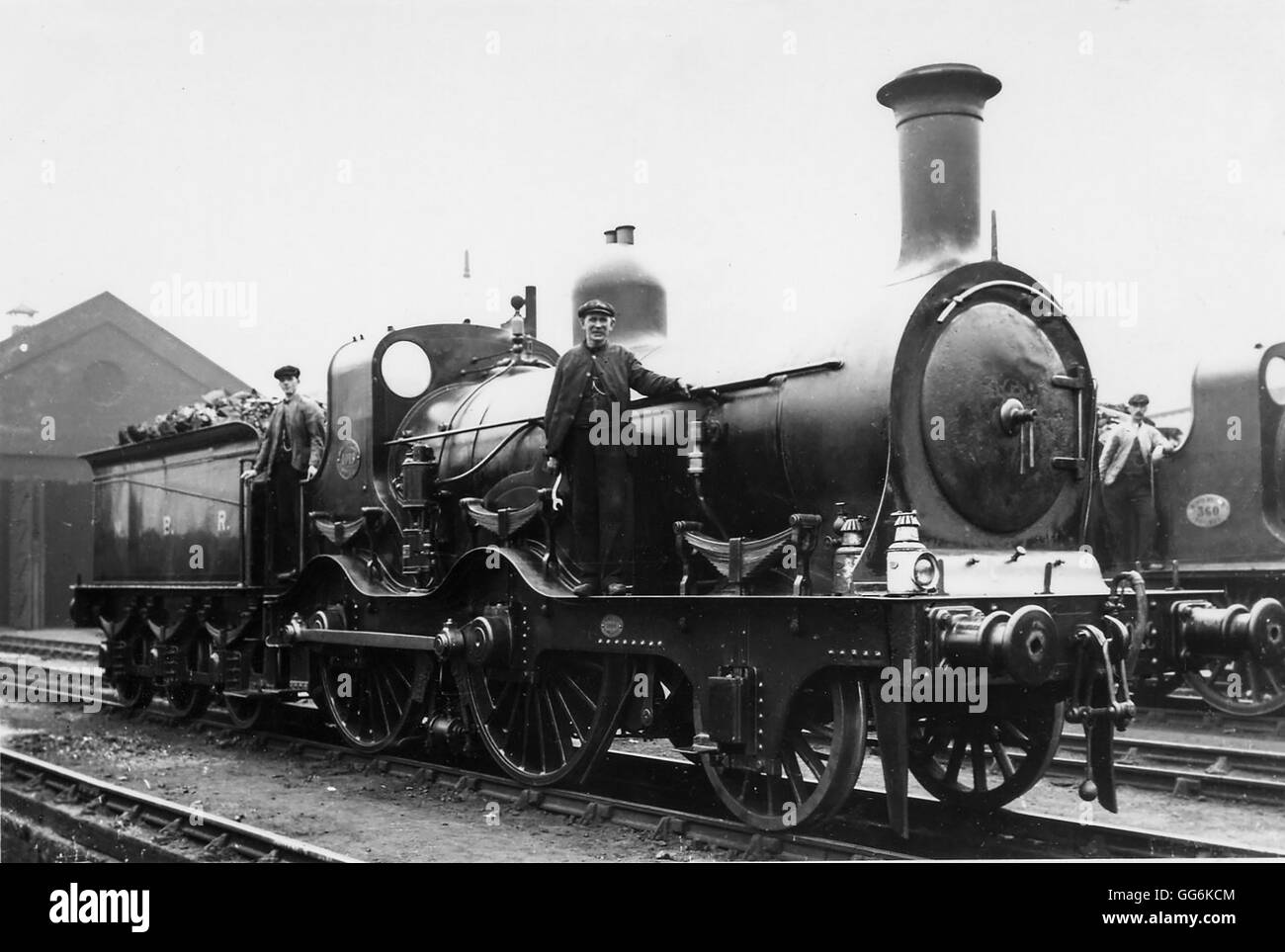 NBR 2-4-0 No,1239 (or 1249) of LNER Class E7 Stock Photo - Alamy