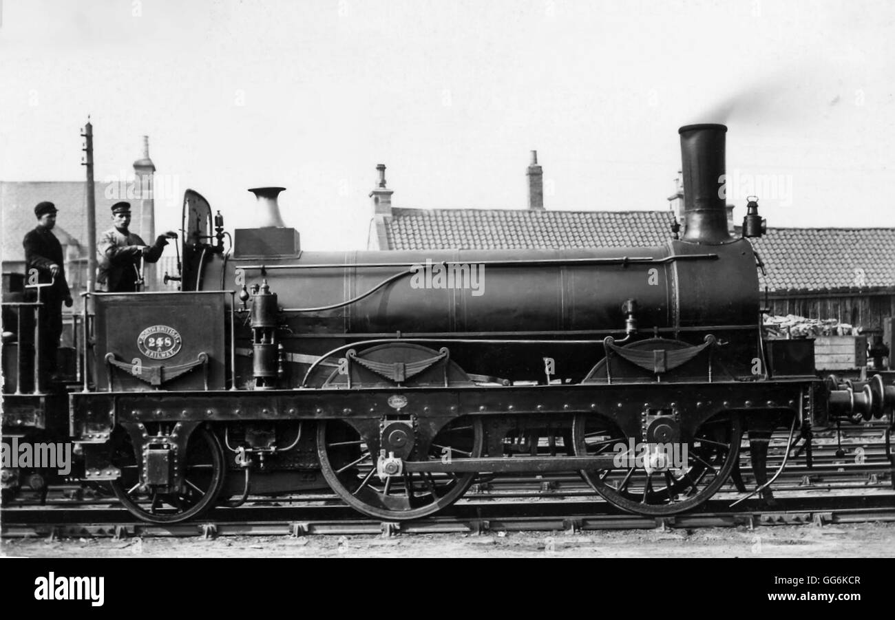 0 4 0 tender steam locomotive Black and White Stock Photos & Images - Alamy