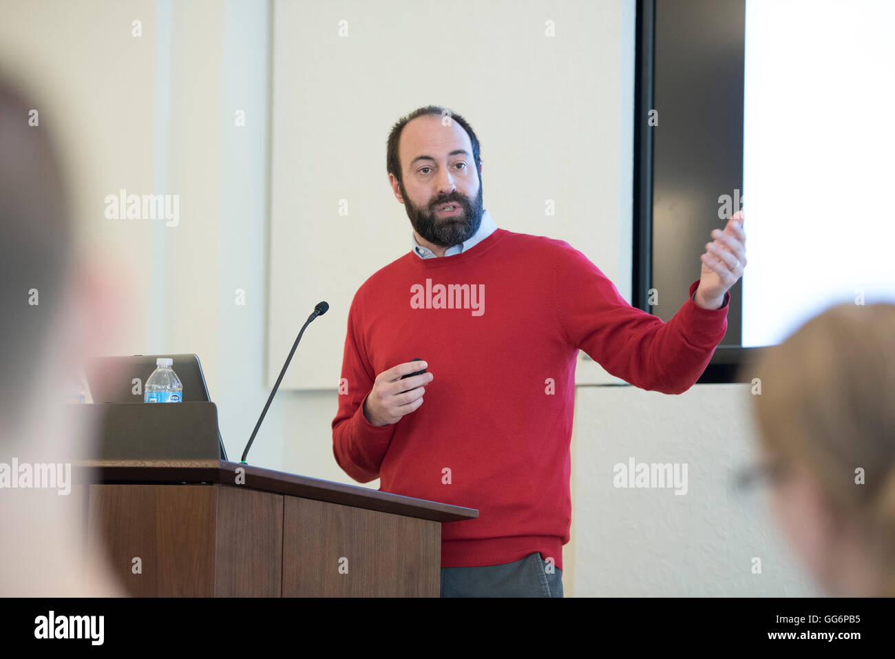 University classroom professor hi-res stock photography and images - Alamy